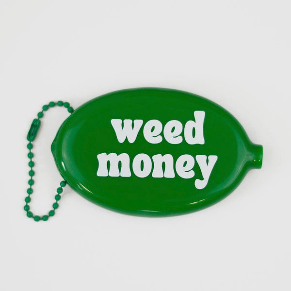 Retro Rubber Coin Pouch/Keychain – Turquoise and Tequila
